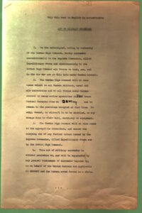 The Surrender Agreement Ending WW2 in Europe - Moments In Time